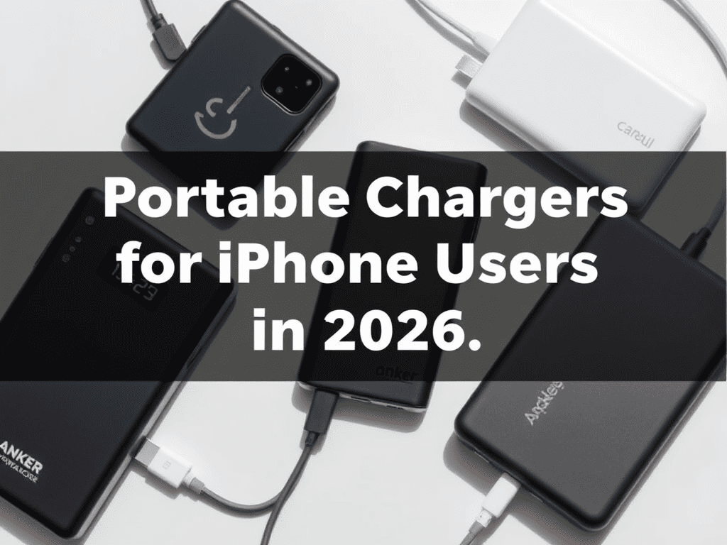 Top 5 Portable Chargers for iPhone Users in 2026 - User Reviews